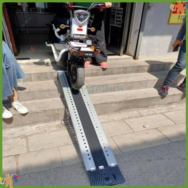 Wheelchair Upstairs Portable Barrier-Free Ramp Board Motorcycle ...