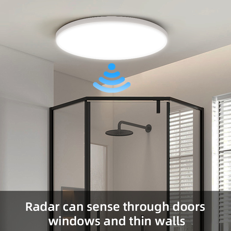 Radar Sensor Ceiling Light With Motion Sensor Ceiling Lamp Smart Led ...
