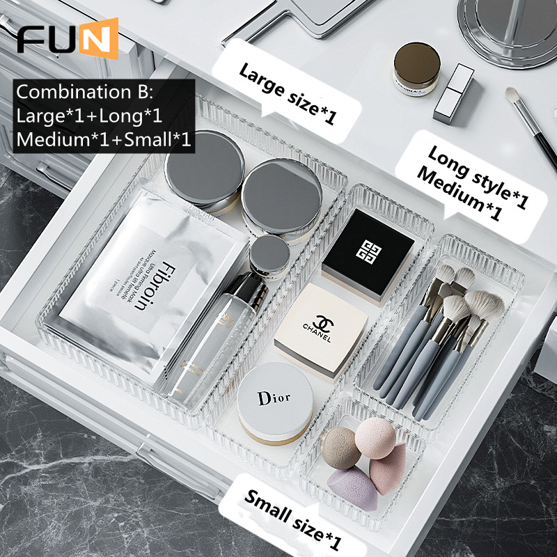 [FUN] Cosmetic Drawer Storage Box Skin Care Products Organizing Box ...