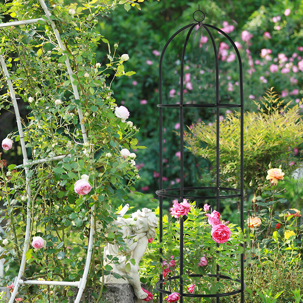 Plant Support Climbing Frame Climbing Vine Rose Trellis Support Pile ...