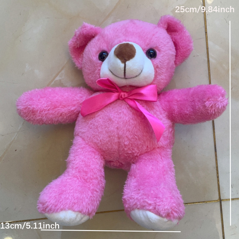9.84 inch 5 Colors Stuffed Toy Say Hello Lovely Teddy Bear Baby Hug ...