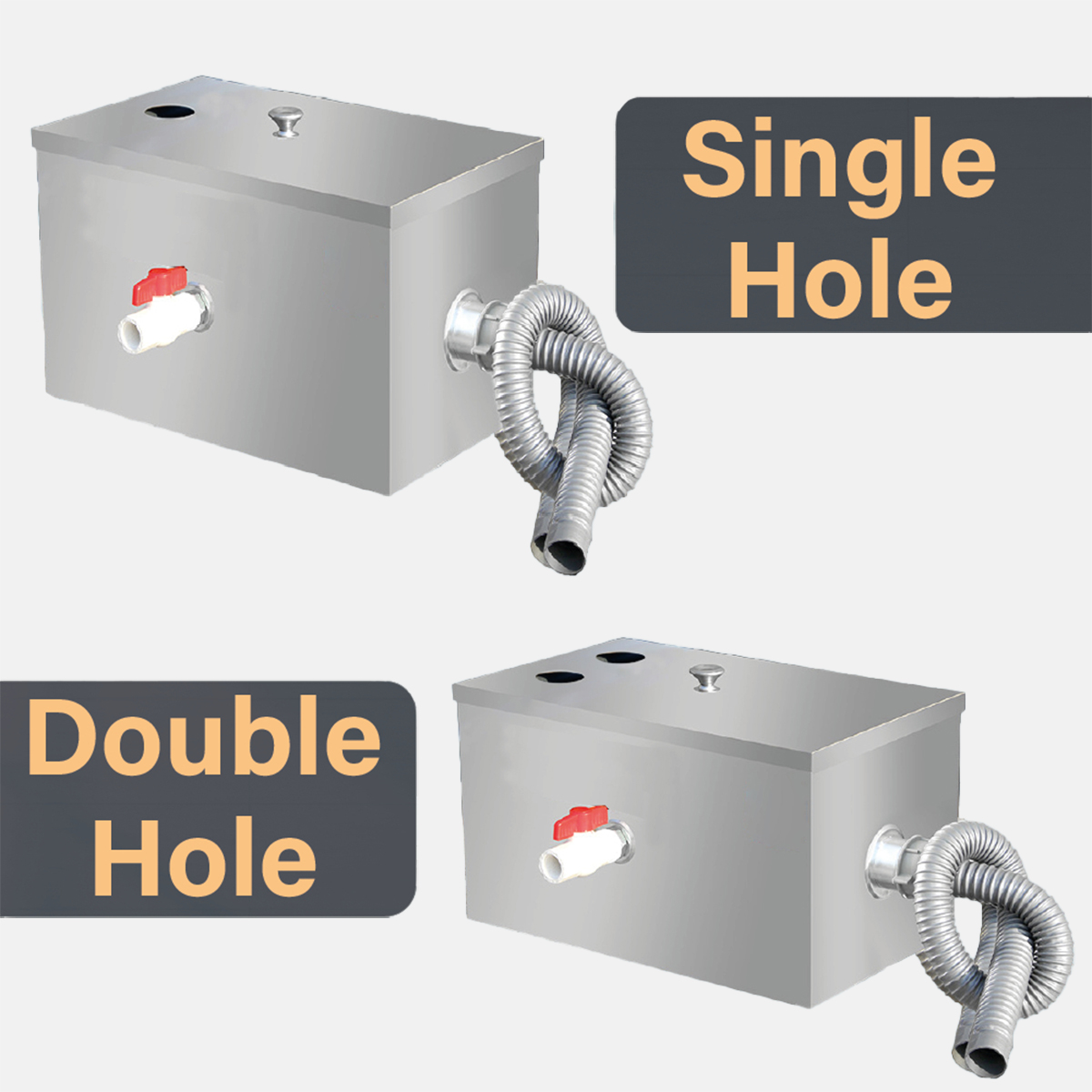 Stainless steel grease trap kitchen oil trap mesin penapis minyak ...