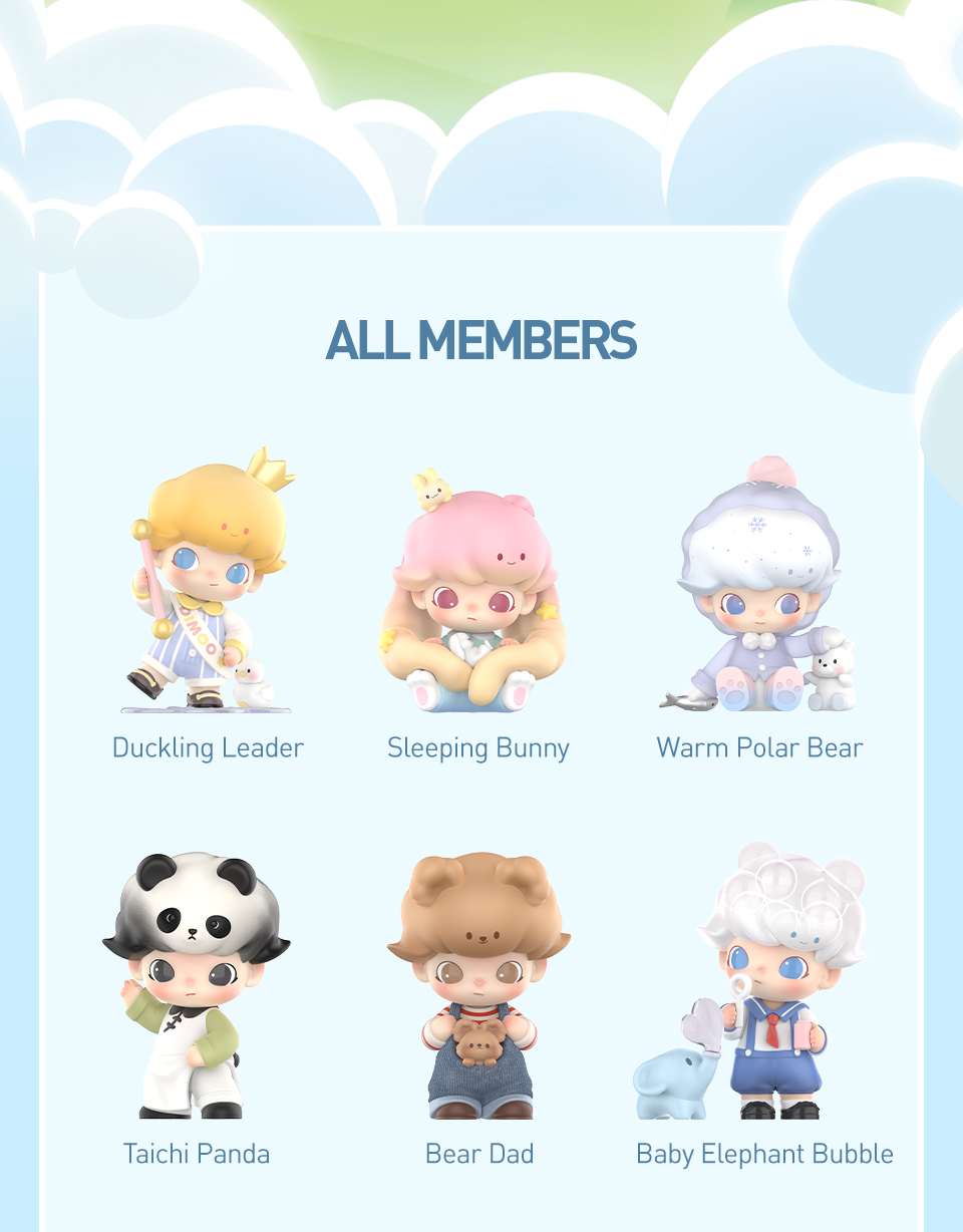 POP MART DIMOO Animal Kingdom Series Blind Box Action Toys Figure ...