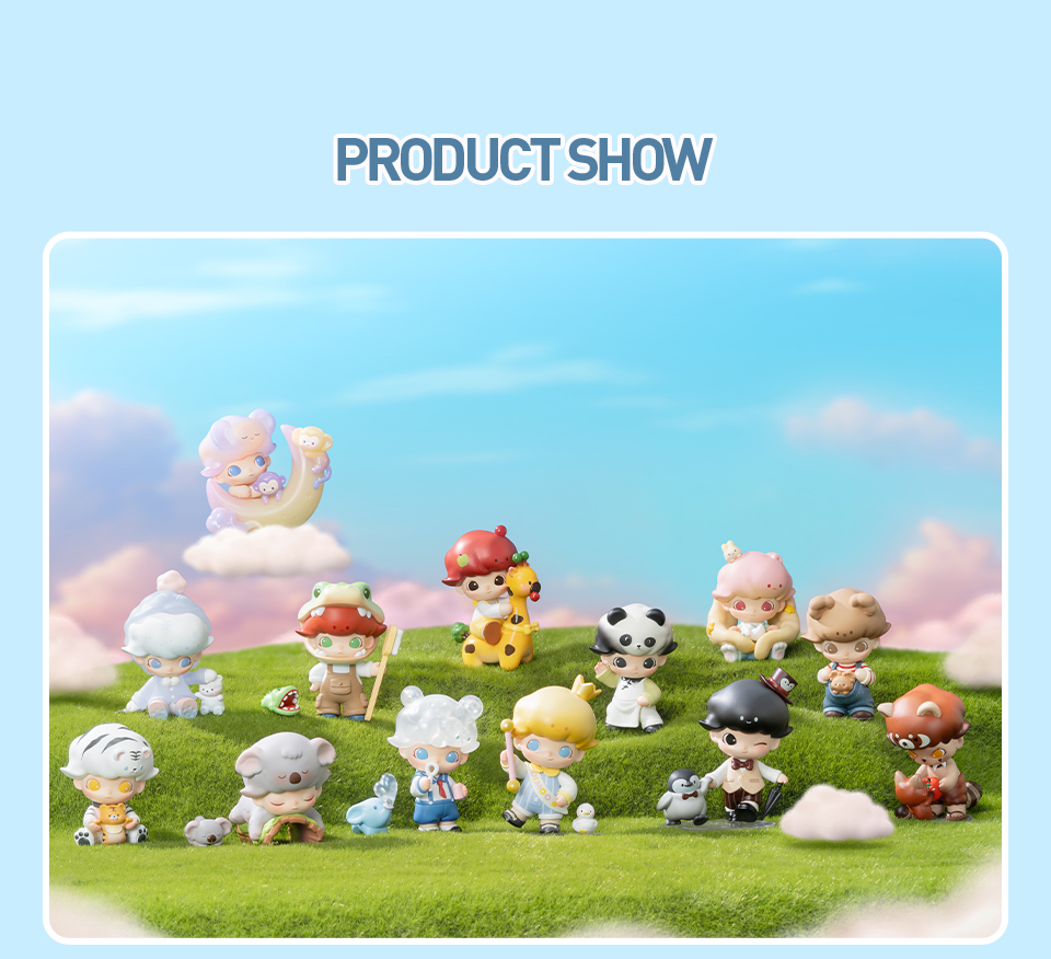 POP MART DIMOO Animal Kingdom Series Blind Box Action Toys Figure ...