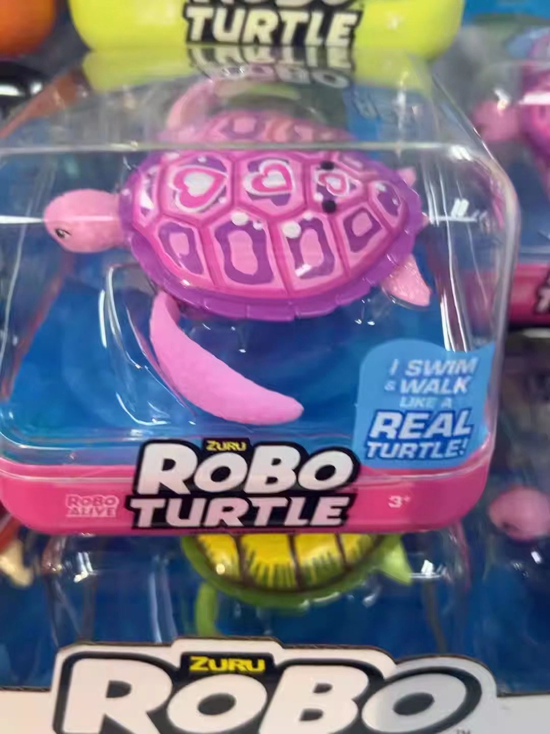 Robo Alive Robo Turtle Robotic Swimming Turtle by ZURU Water Activated ...