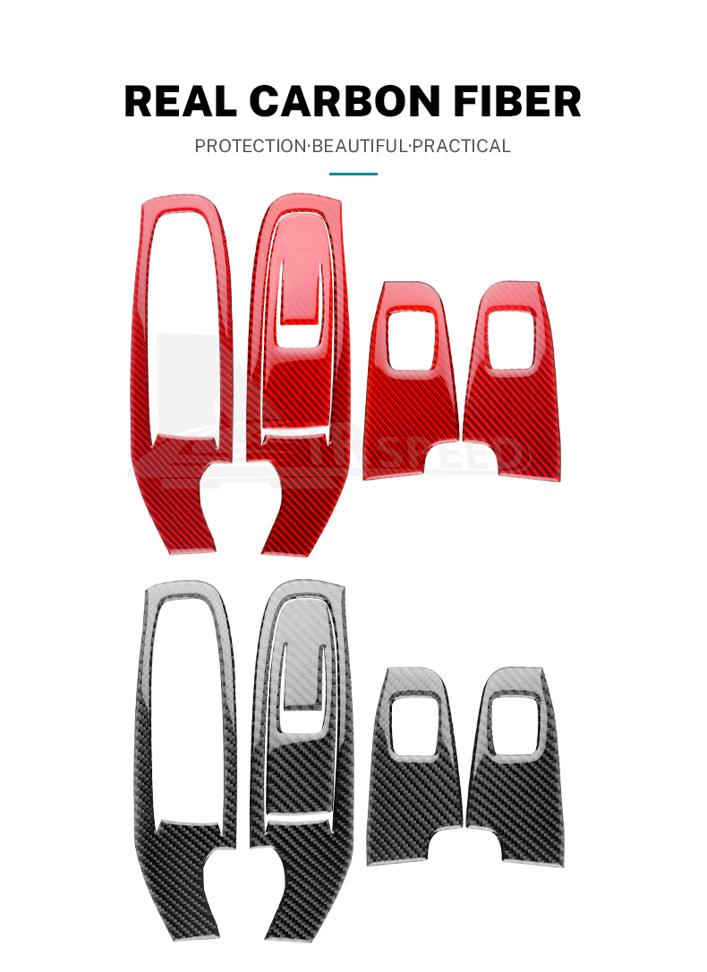 AIRSPEED Carbon Fiber For Subaru Impreza Crosstrek 2024 Car Window ...