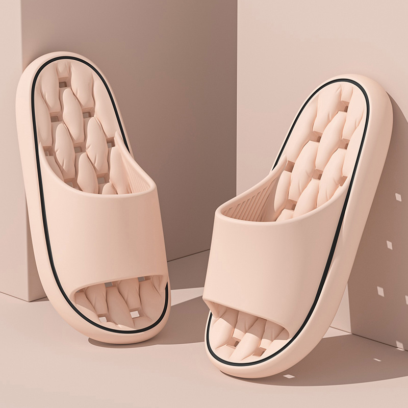 Women Simple Solid Color Slippers, Casual Open Toe Soft-Soled Shoes ...