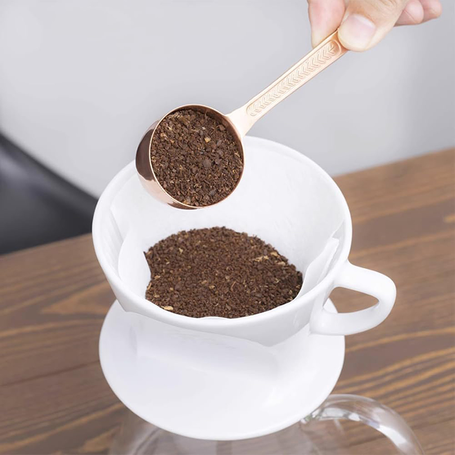 50pcs Cone Coffee Filter 1-4 cup Natural Paper Disposable for Pour Over ...