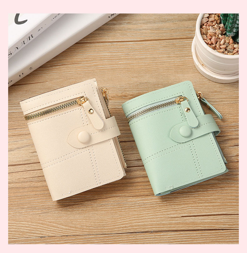 Elegant Summer 2025 Women's Large Capacity Wallet Snap Closure Multi ...