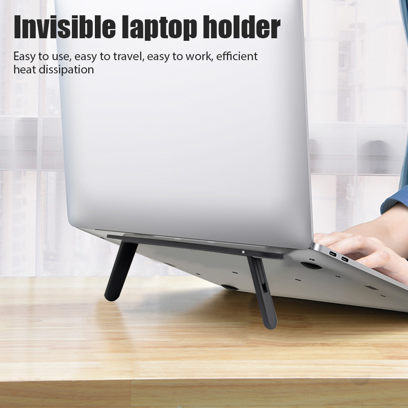 Laptop Stand Is Easy To Carry With Multiple Adjustable Devices For ...