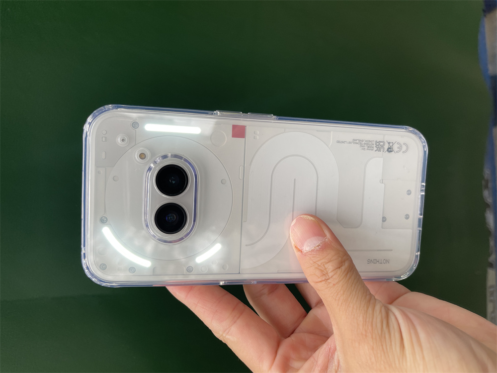 Transparent Hard Case For Nothing Phone 2A + Plus PC Phone Cover Casing ...