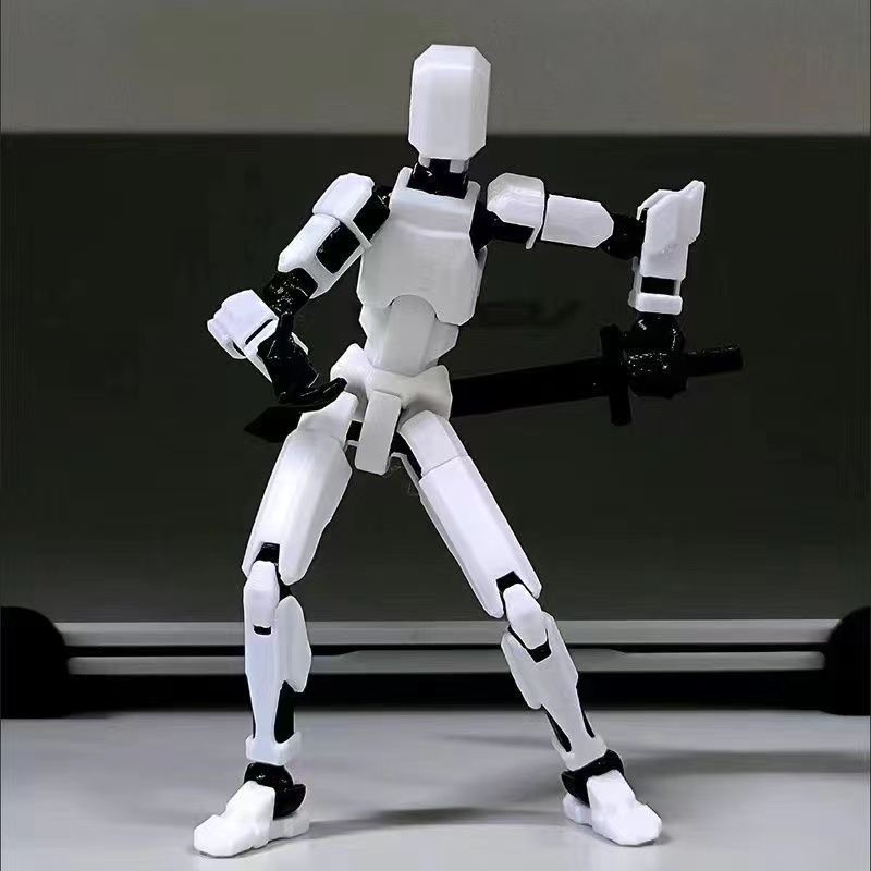 Dummy 13 Multi-Jointed Action Figure, 3D Printed Movable Robot Toy For ...