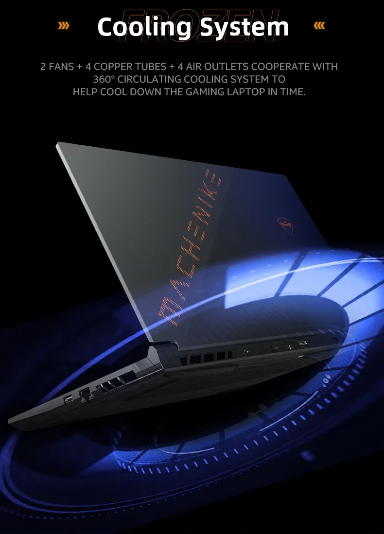 Machenike S15 RTX3050 gaming laptop Intel i5 12450H 15.6 inches Screen ...