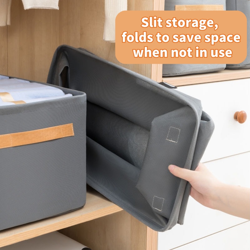 Foldable Large Clothes Storage Box Wardrobe Closet Drawer Storage ...