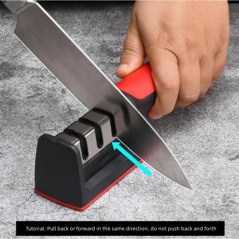 Four-stage multi-function knife sharpening artifact whetstone quick ...