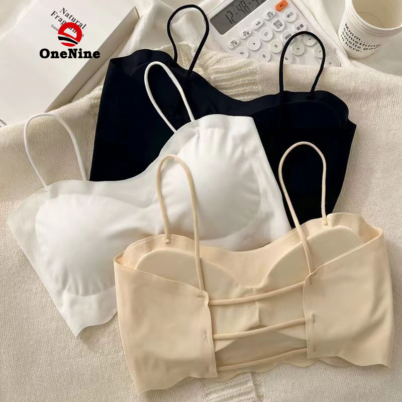 2024 Japan Seamless One-Piece Bra Tube Comfortable Cotton Underwear ...
