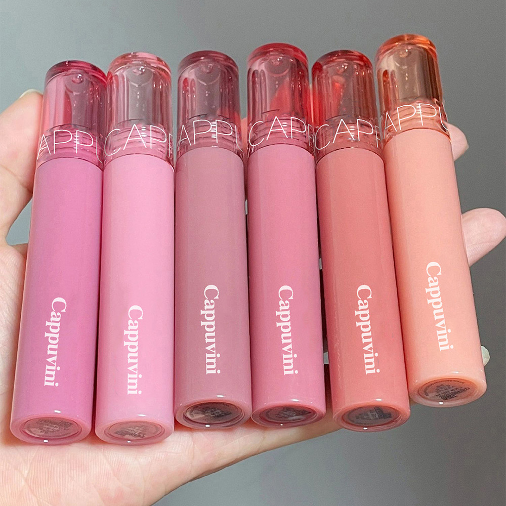 Cappuvini Jelly Mirror Glassy Hydrating Lip Gloss Lasting Liquid ...