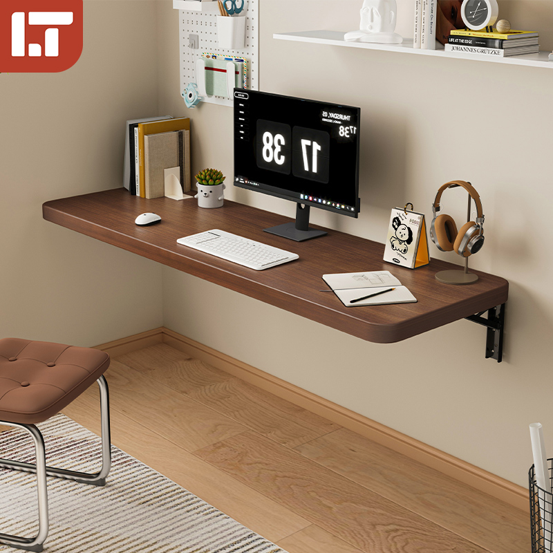 Folding Table With Bracket Office Table Foldable Table Wall Mounted ...