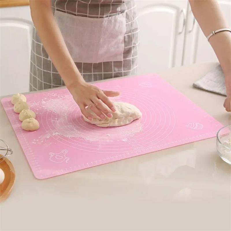 1pc Silicone Baking Mat Pizza Dough Maker Pastry Kitchen Cooking Tools ...