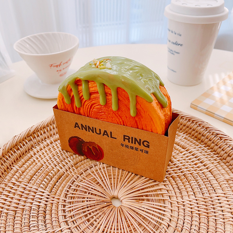 (Stress Relief Toy) Creative Croissant Simulation Food Pinch Fun ...