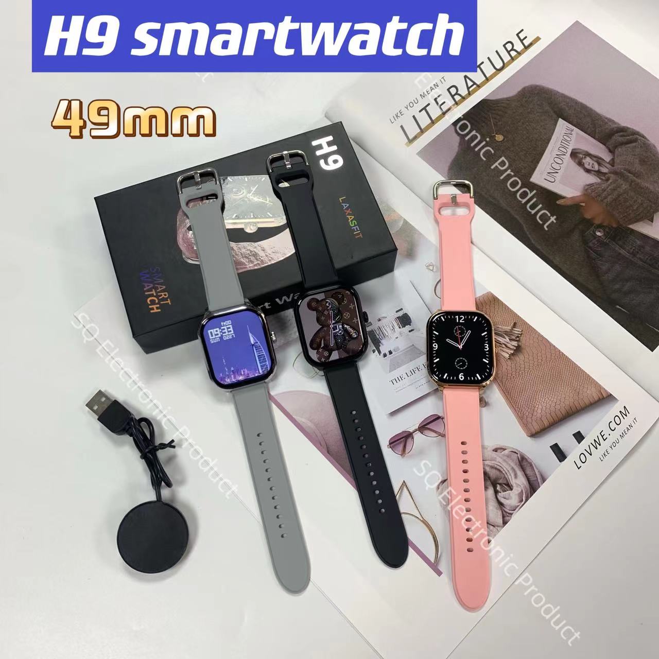 Series 10 H9 smartwatch has a 49mm high-definition screen that supports ...