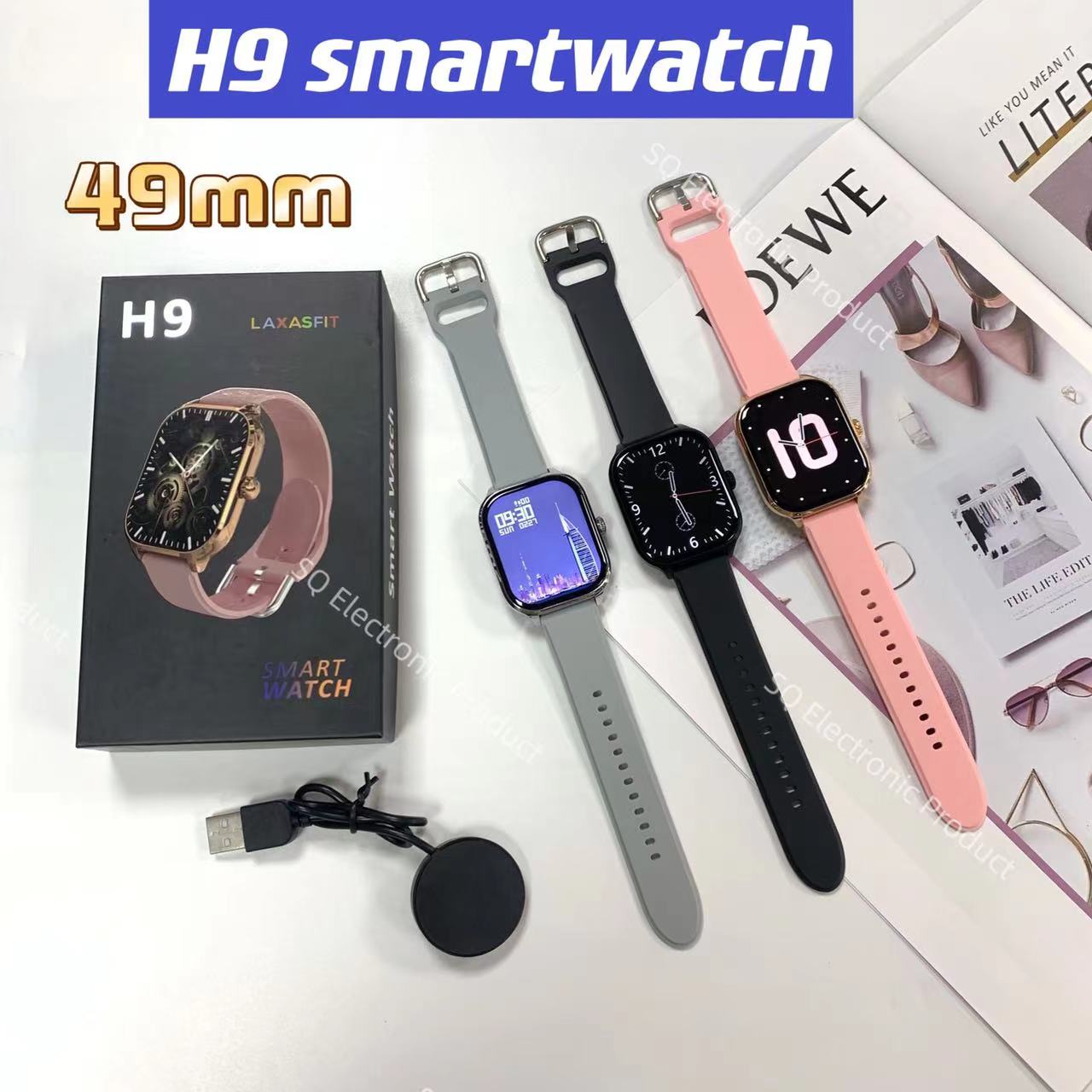 Series 10 H9 smartwatch has a 49mm high-definition screen that supports ...