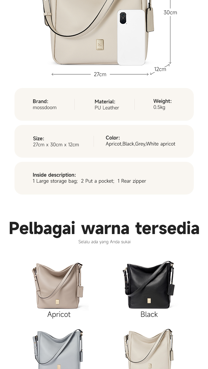 MOSSDOOM Women’s Bag Twyne Bag Fashionable Style Tote Bag Shoulder Bag ...