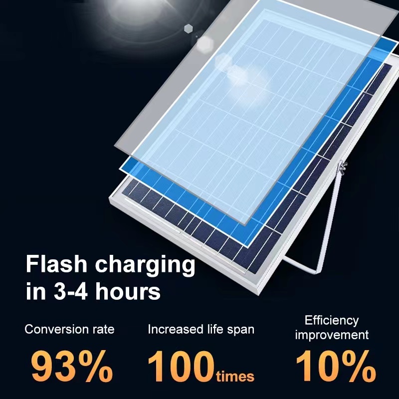 Solar Light 2000W Led IP67 Waterproof Outdoor Lighting Street Garden ...