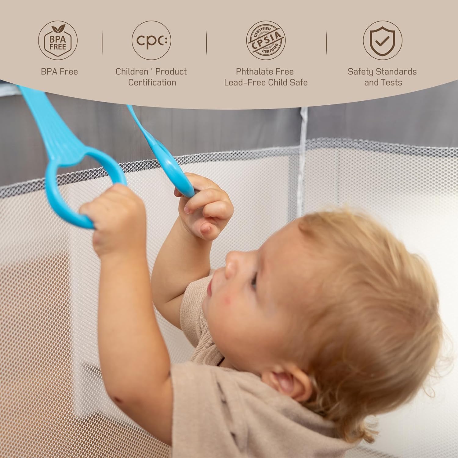 Playpen Baby Kids Play Fence Rectangle Playpen Safety Play Yard Indoor ...