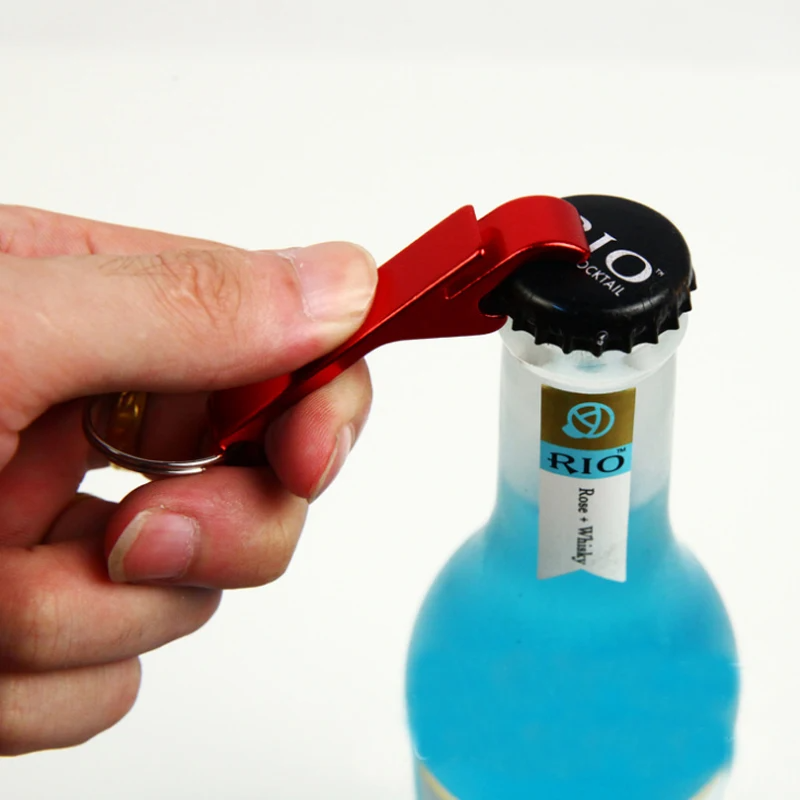 1PC Mini Bottle Opener Portable Color Metal Beer Drink Bottle Opener ...