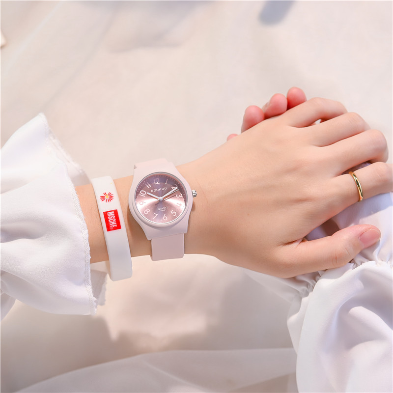 High Quality Candy Colored Women's Quartz Watch Simple and Fashionable ...