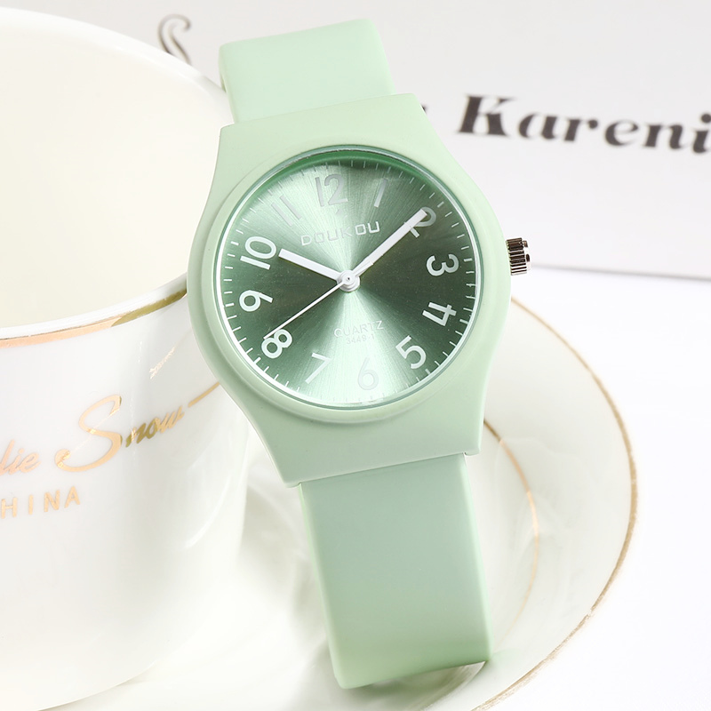 High Quality Candy Colored Women's Quartz Watch Simple and Fashionable ...