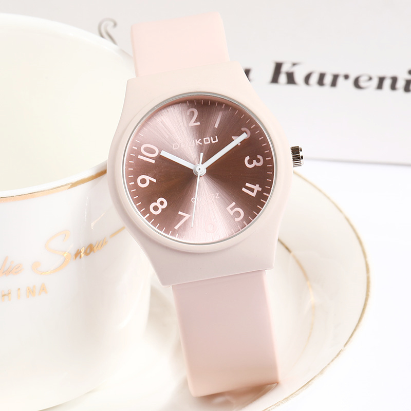 High Quality Candy Colored Women's Quartz Watch Simple and Fashionable ...
