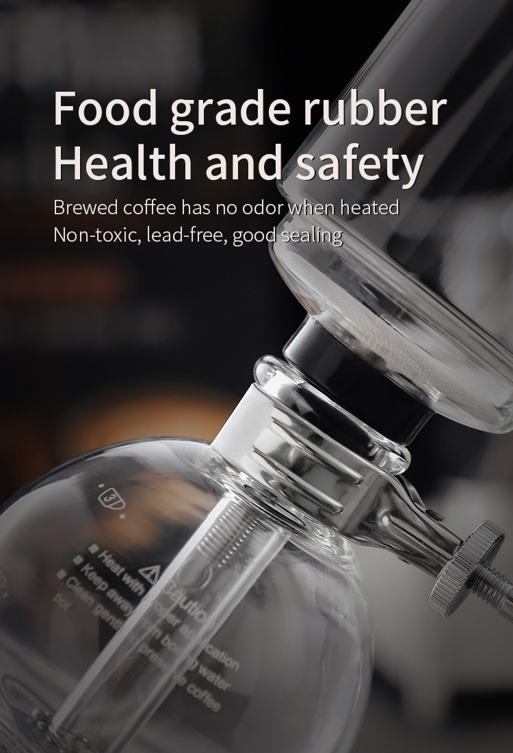 BINCOO Siphon Pot Coffee Pot Household Siphon Distillation Manual ...