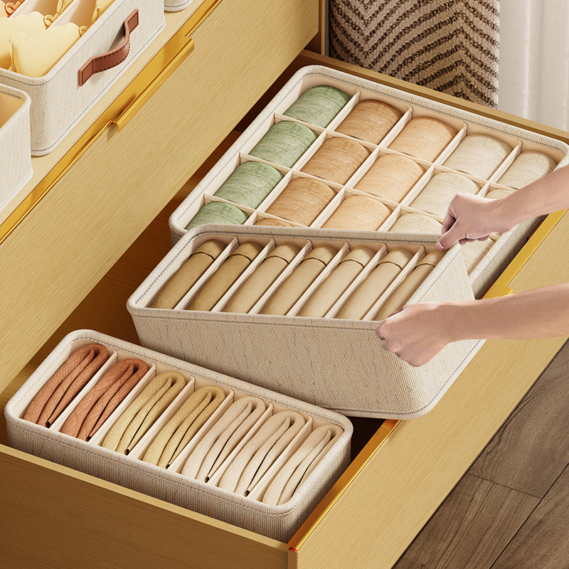 Multi-functional Dormitory Underwear Storage Box for Bedroom Drawer ...
