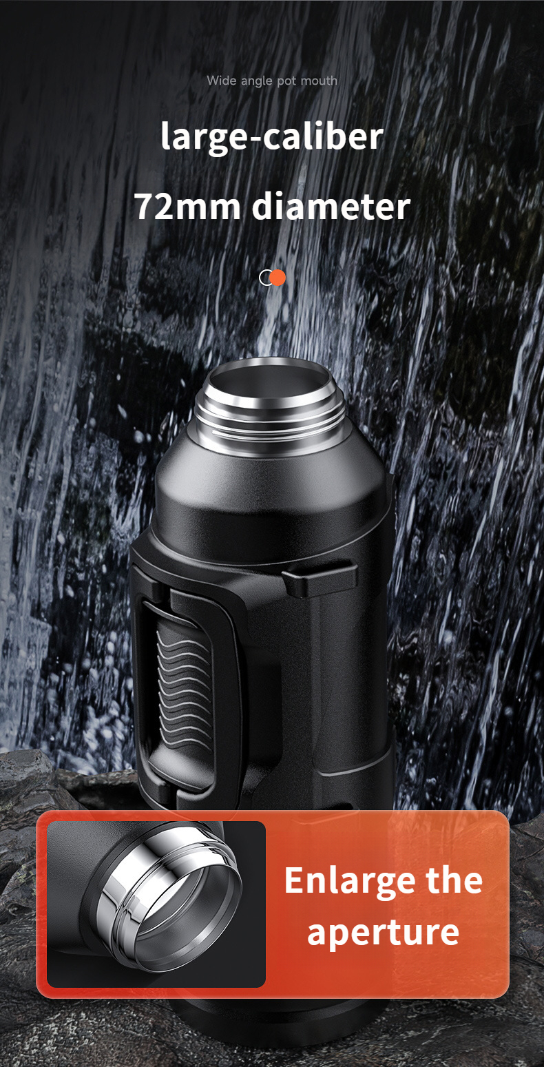 【ALLEN】4L large capacity thermos bottle , 316 Stainless Steel Thermal ...