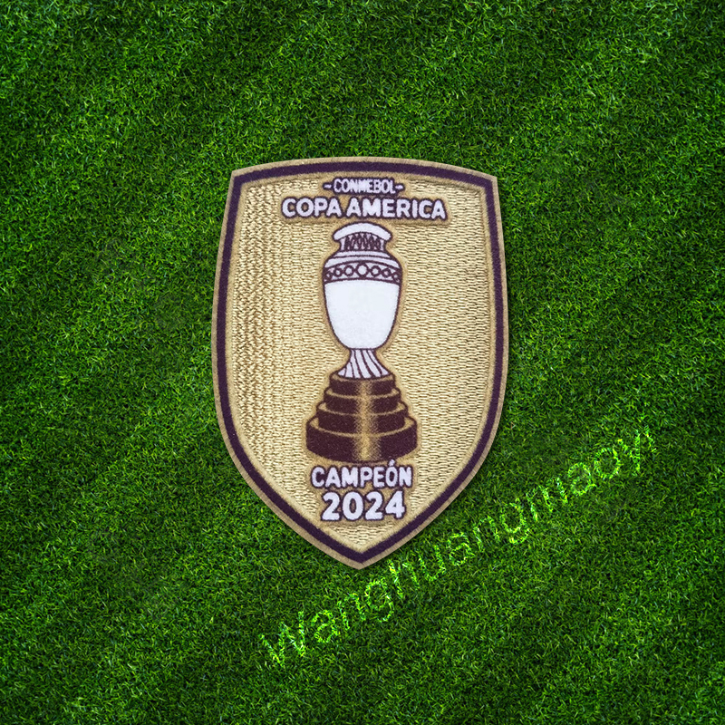 Football patch football plush badge 2024 Copa America League patch ...