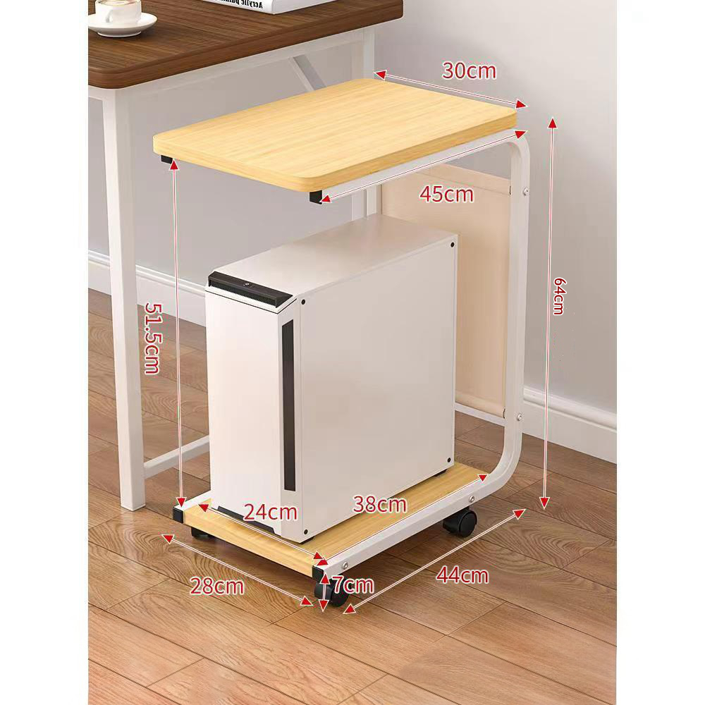 Movable Tea Table Tea Coffee Trolley Sofa Side Table With Wheels ...