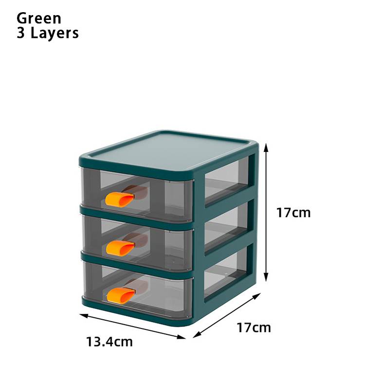 Desktop Drawer Type Desk Storage Drawers Cabinet Cabinet Plastic Mini ...
