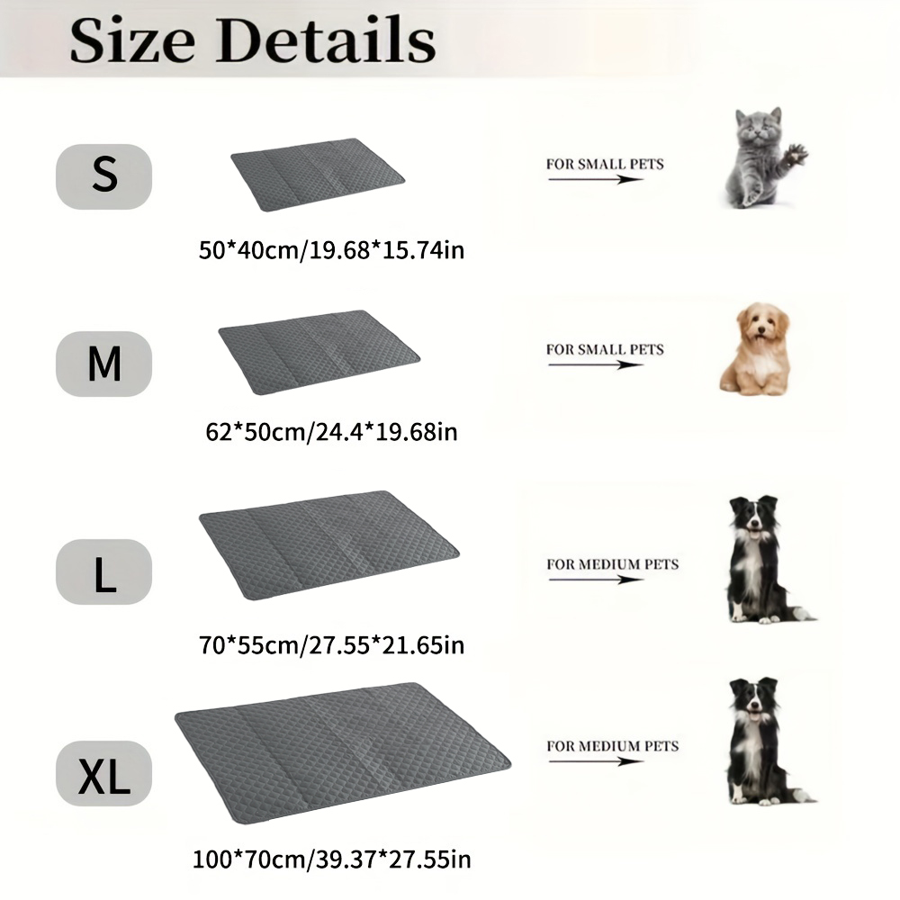 Summer Pet Mat 丨 Kennel 丨 Dog Mat 丨 Pet Waterproof Mat 丨 Cat Cool Mat 丨 ...