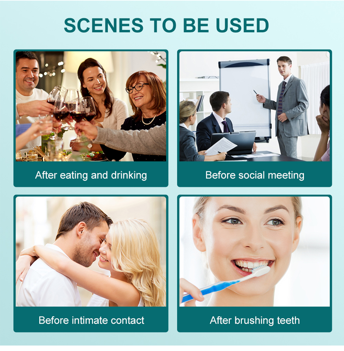 Coconut Oil Mint Pulling Oil Mouth Wash Alcohol-free Tongue Scraper ...