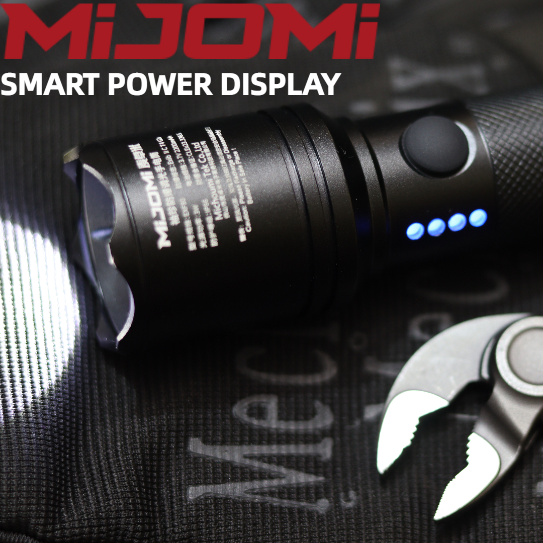 Mijomi LED Flashlight Rechargeable EXF80 Explosion-Proof Flashlight ...