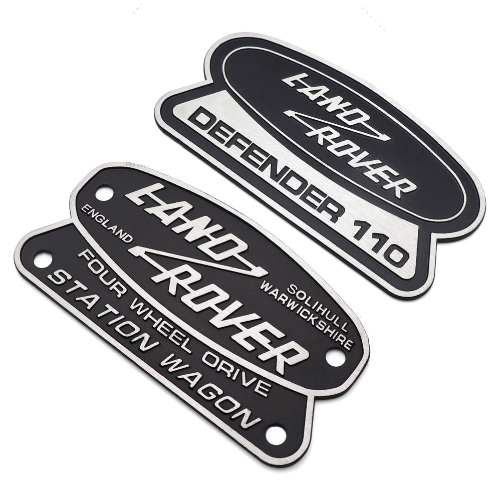 Land Rover 3D Metal modification Car Rear Trunk Emblem Sticker Auto ...