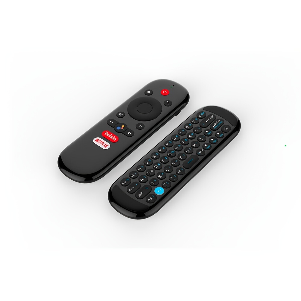 W1 PLUS 2.4G Double-Sided Rechargeable Wireless Air Mouse Remote ...