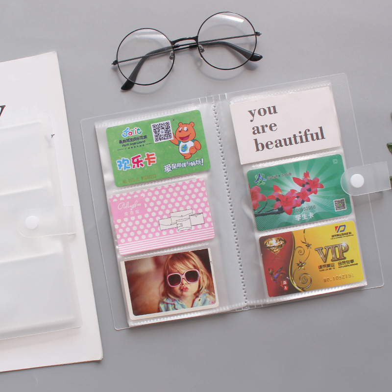 3-inch Business Card Booklet Collection Booklet with Points Card ...