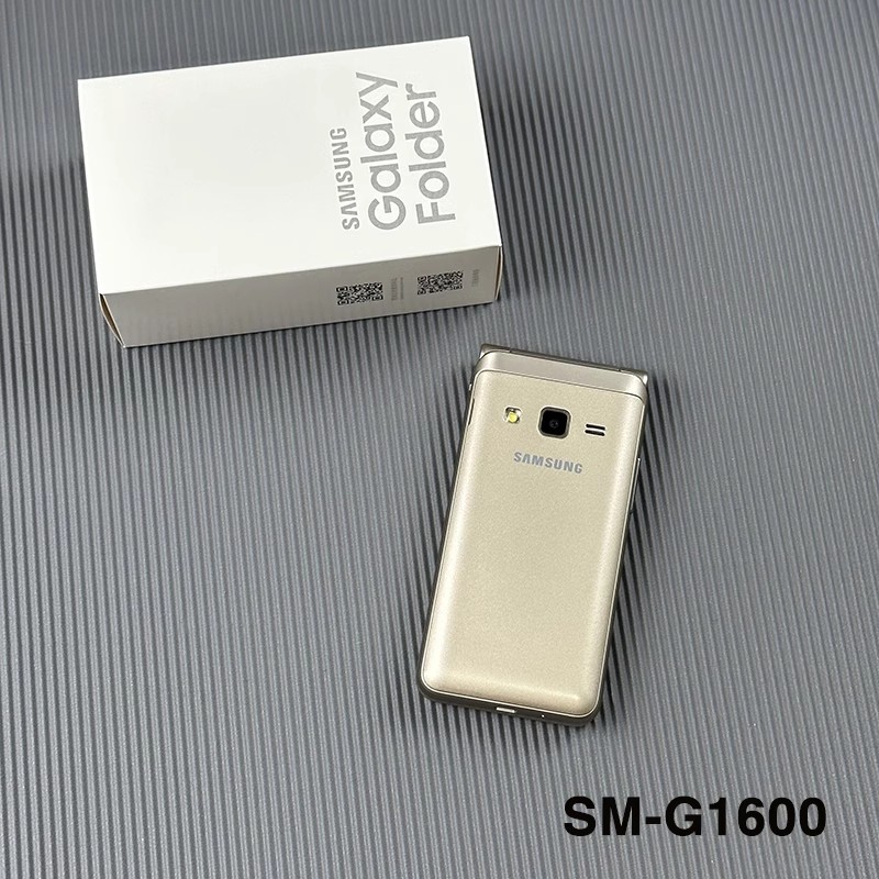 Samsung Galaxy Folder SM-G1600 2GB RAM 16GB ROM Quad Core 2 SIM 8MP 3.8 ...