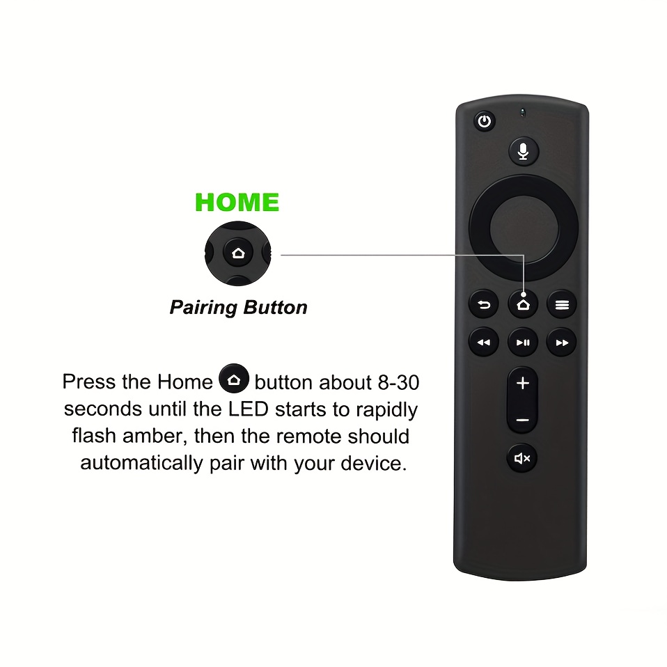 L5B83H 2nd Generation Remote Controller with Voice Assistant for Fire ...