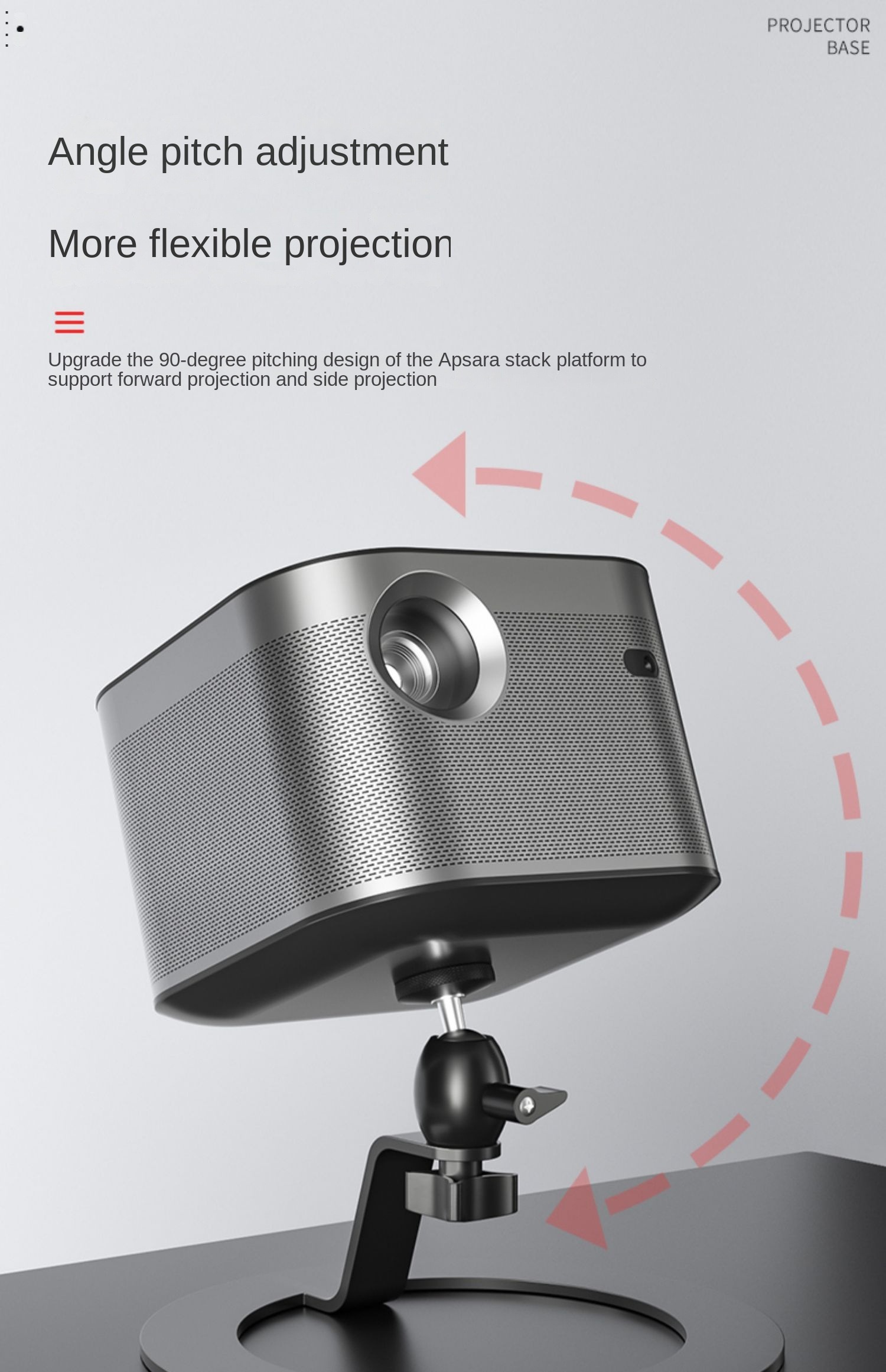 Projector Bracket Desktop Perforation-Free Projection Bracket Bedside ...