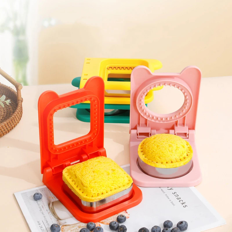 Sandwich Cutter and Sealer Flip Sandwich Cutting Tool for Kids Lunch ...