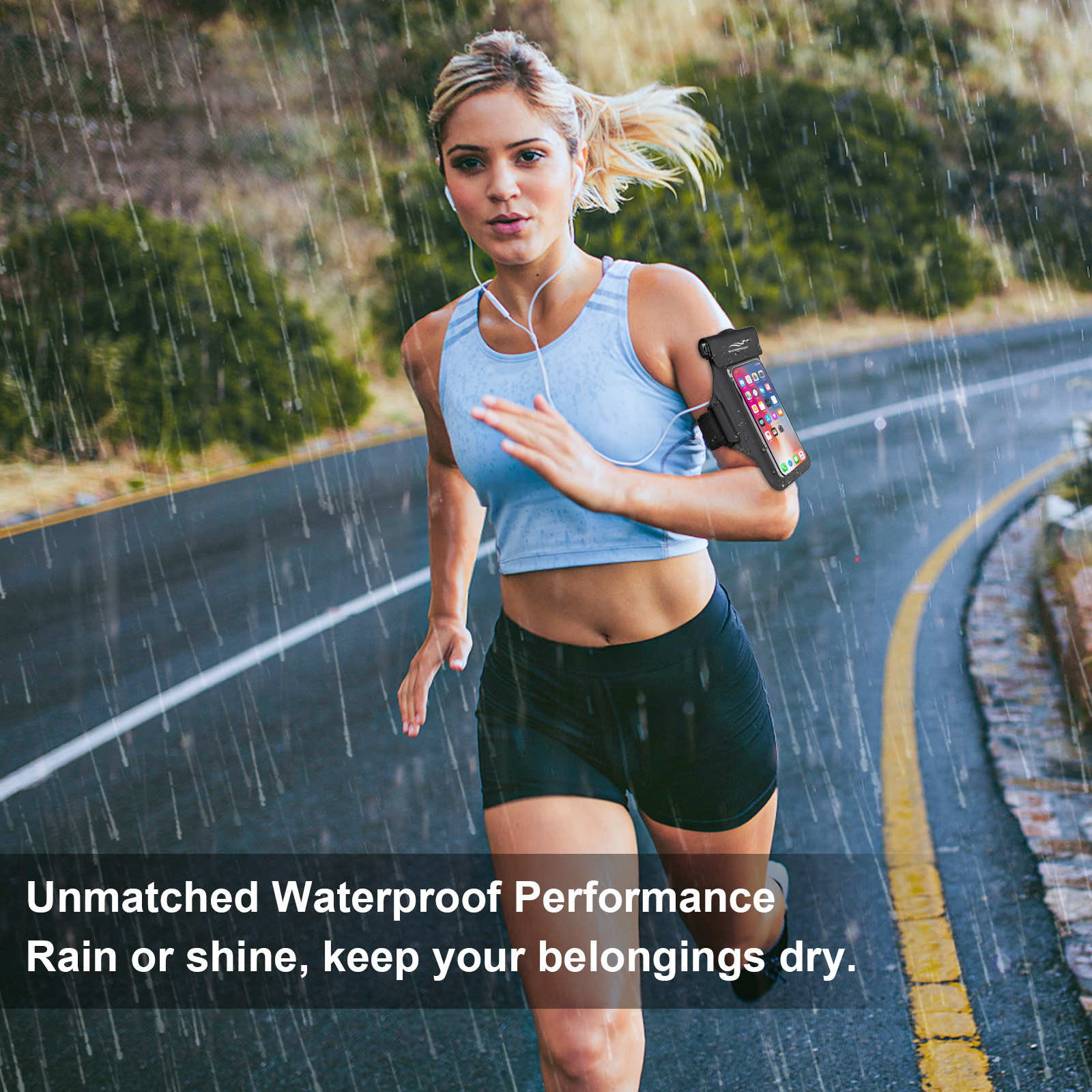 HAISSKY Upgrade Armband Waterproof Phone Bags For iPhone 17 16 15 14 13 ...